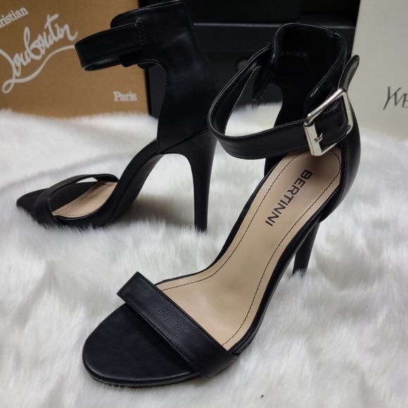 Bertinni | Shoes | Bertinni Black Stiletto Heels | Poshmark